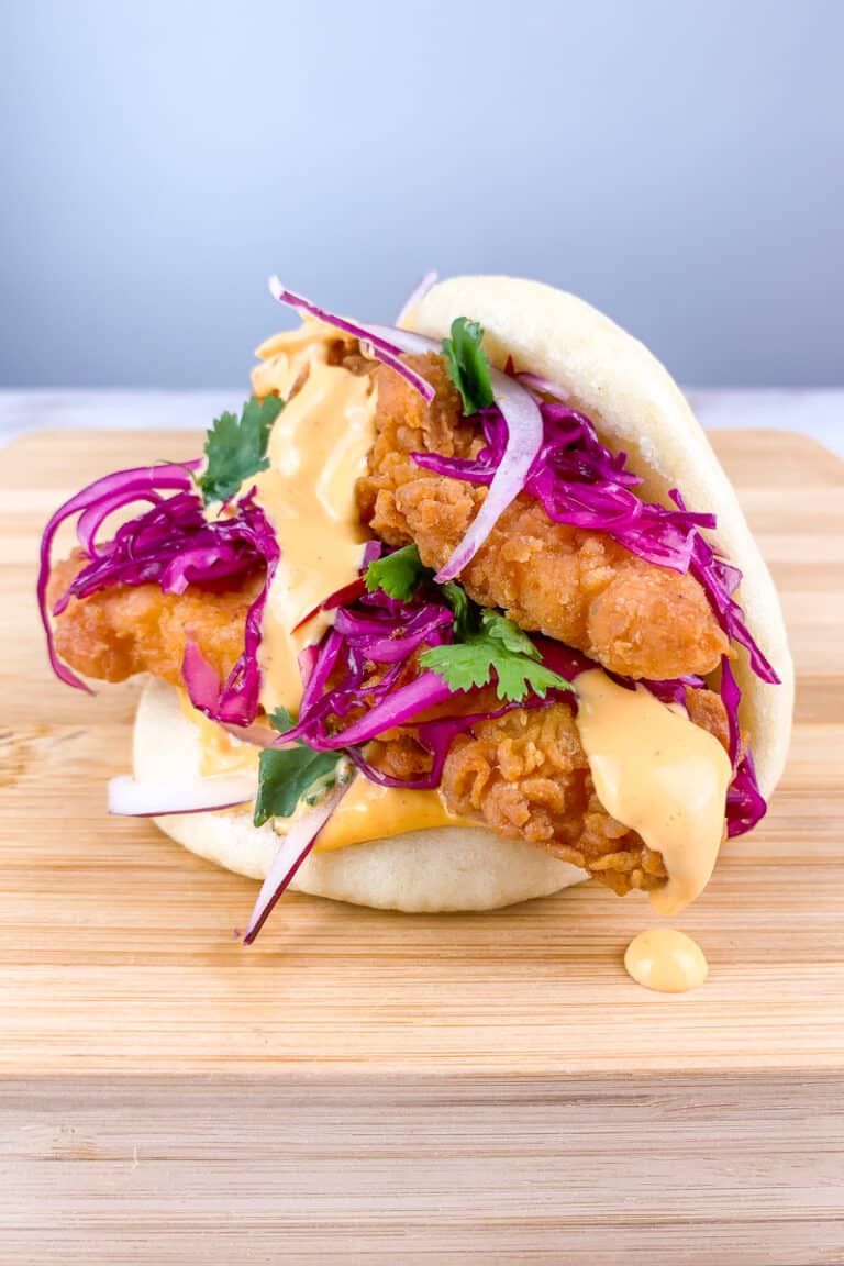 Super Crispy Chicken Bao Bun | My Chef Recipe